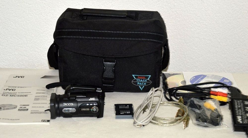 JVC Everio GZ-MC500E 3CCD Camcorder / caméscope (Gebraucht) in ...