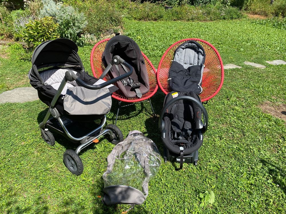 Stokke-Kinderwagen Set mit viel Zubehör, top Zustand! (Gebraucht) in Biel/Bienne für CHF 80 ...