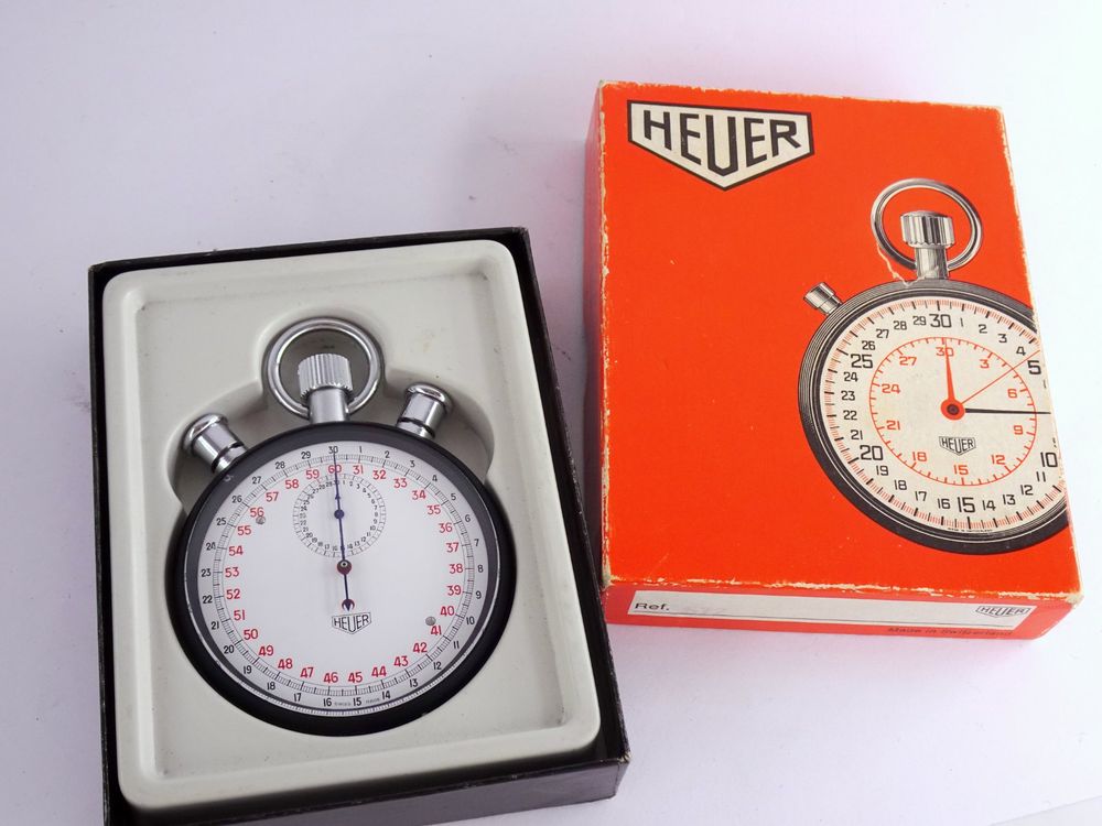 HEUER RATTRAPANTE 1970ER 30 MIN. HANDAUFZG VAL. 57 STOPPUHR | Kaufen ...