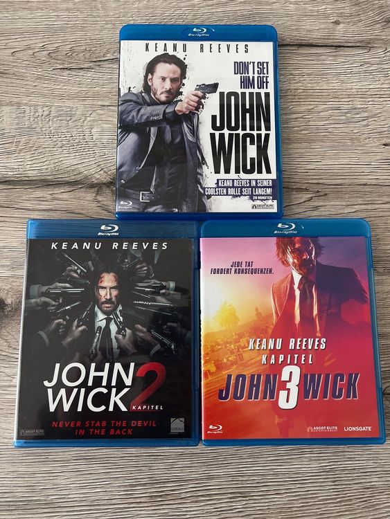 John Wick 1-3 Blu ray | Kaufen auf Ricardo