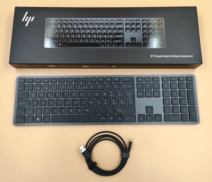 HP 975 Drahtlose Dual-Mode-Tastatur | Kaufen auf Ricardo