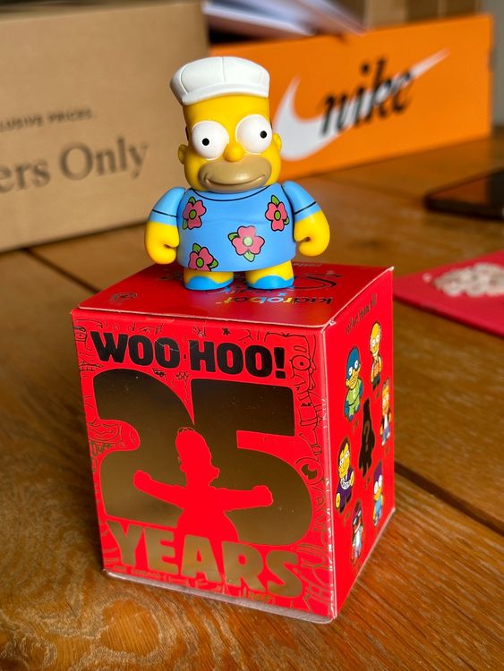 Kidrobot x The Simpsons Fat Hat Homer Figur (Gebraucht) in Strengelbach ...