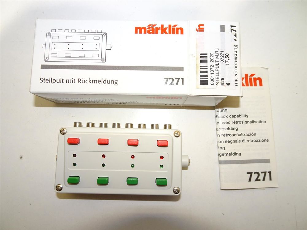 Märklin Stell und Schaltpulte HO 7271 | Kaufen auf Ricardo
