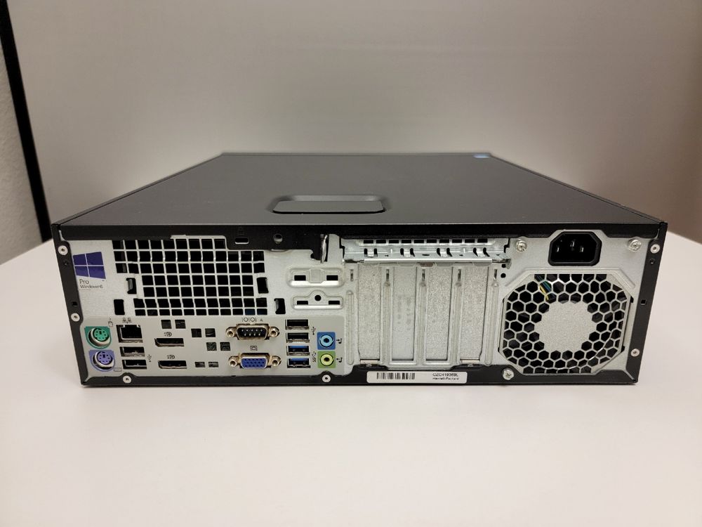 HP Prodesk 800 G1 SFF | i7 Quad | 16GB RAM | 256Gb SSD + 1TB (Gebraucht ...
