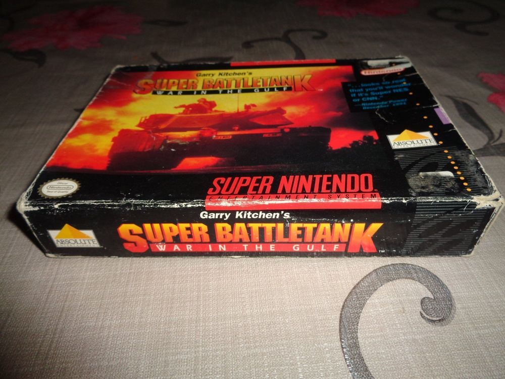 Super Battletank -War in the Gulf SNES NTSC OVP (Gebraucht) in Olten ...