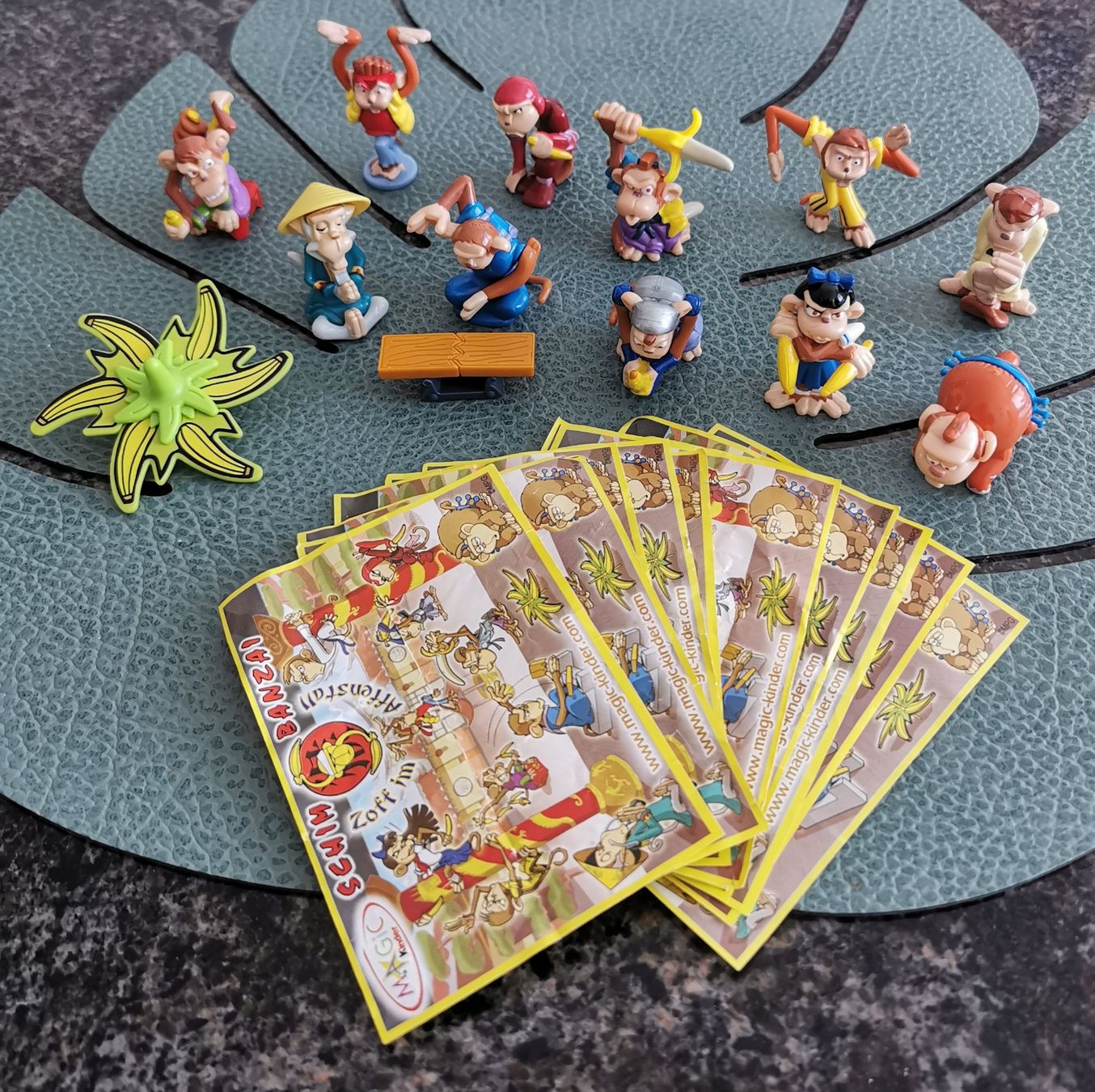Schim Banzai 2007 Figuren Kung Fu Affen Kinder Überraschung (Gebraucht ...