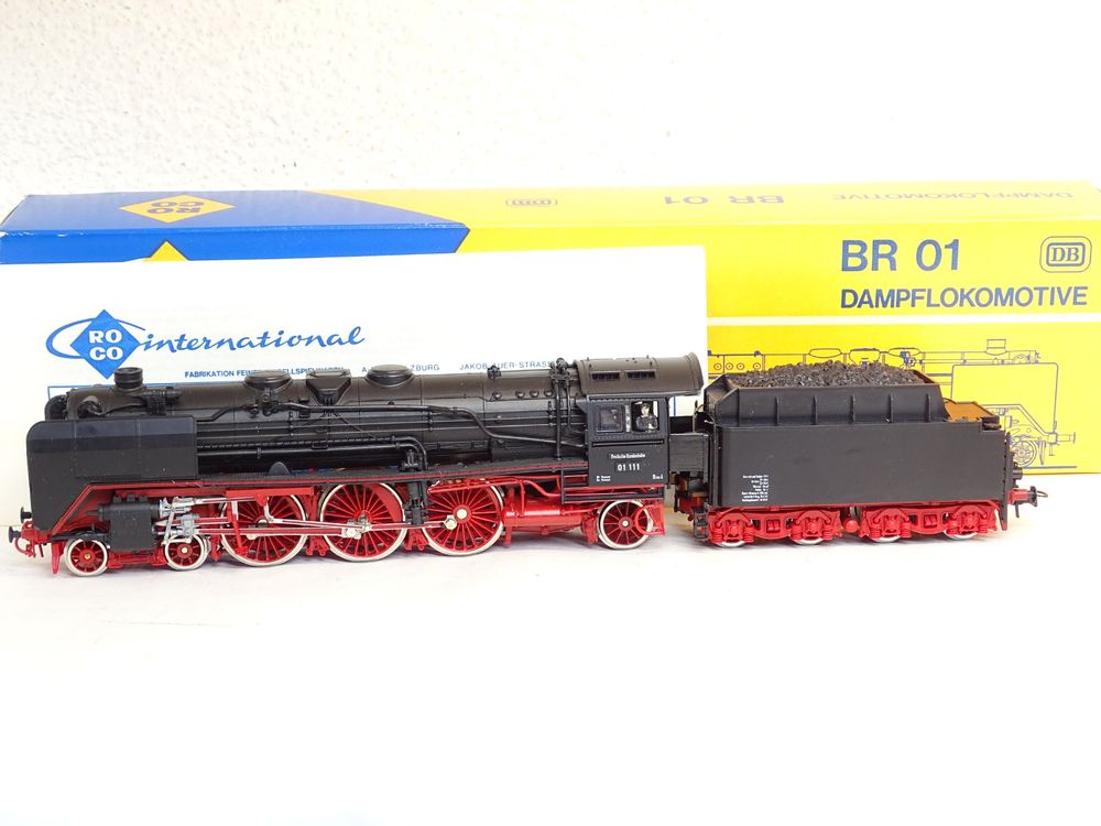 Roco 43241 Dampflok BR01 111, DB, Schwarz, H0,GS/DC,OVP (Gebraucht) in Wohlen AG für CHF 51 ...