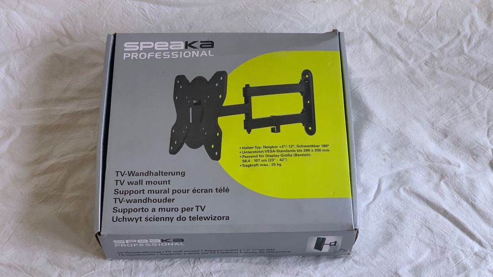 TV Wandhalterung Speaka Professional (Neu und originalverpackt) in Volketswil für CHF 6 – mit ...