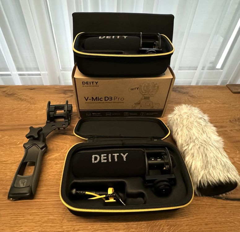 Deity V-Mic D3 Pro Location Kit Shotgun Mikrofon | Kaufen auf Ricardo