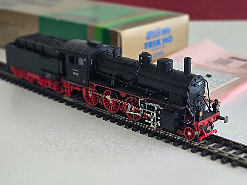 Trix H0 22495 Dampflok BR 38 432 der DB in OVP aus Vitrine (Gebraucht ...
