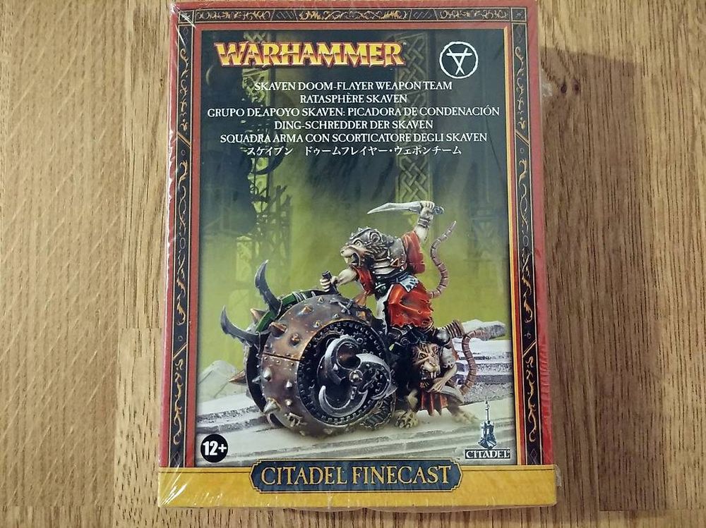 Warhammer - Skaven Doom-Flayer (sous blister) (Neuf avec emballage d ...