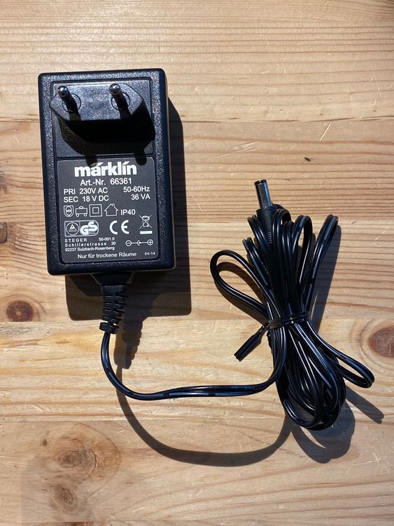 Märklin 66361 Netzteil 36VA, Sehr guter Zustand (Gebraucht) in ...