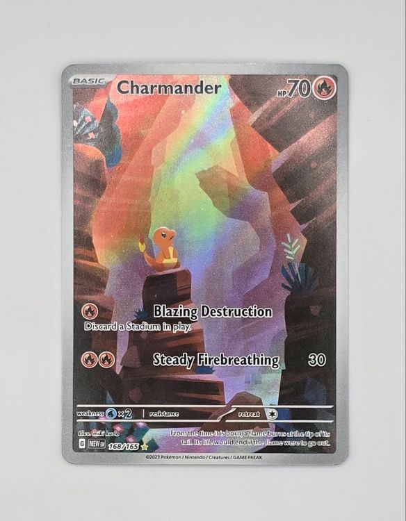 Charmander (168/165 Set MEW 151) NM / ENG (Gebraucht) in COINTRIN für ...
