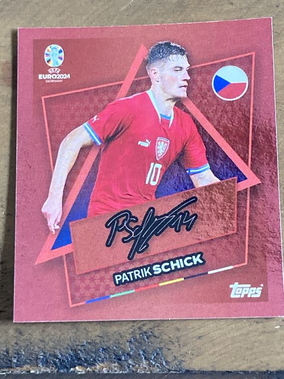 Topps EM 2024 Schick SP mit Unterschrift | Kaufen auf Ricardo