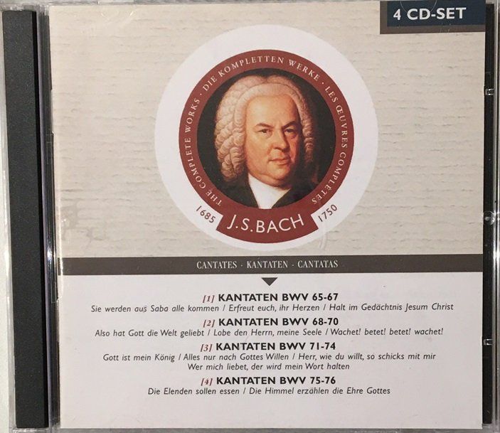 Bach - Kantaten BWV 65 - 76 (4 CDs) | Kaufen auf Ricardo