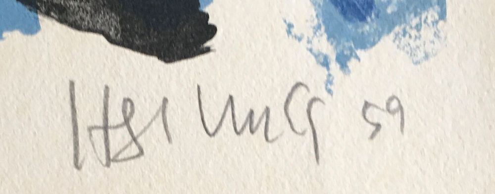 HSIUNG Ping-Ming (1922-2002), Farblithographie, 1959 (Gebraucht) in ...