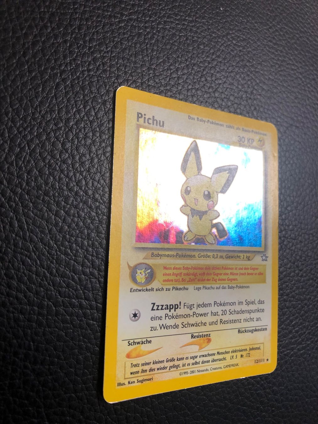 Neo Genesis Pichu Holo 12/111 DE Ab 1 (Gebraucht) in Paradiso für CHF ...