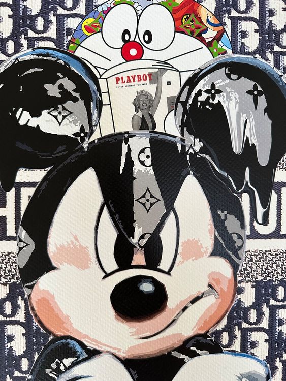 Death: Dior Angry Mickey, signiert | Kaufen auf Ricardo