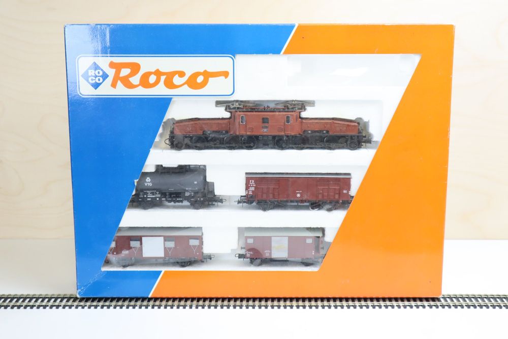 ROCO SBB Krokodil & Wagen Set - H0 43043 | Acheter sur Ricardo