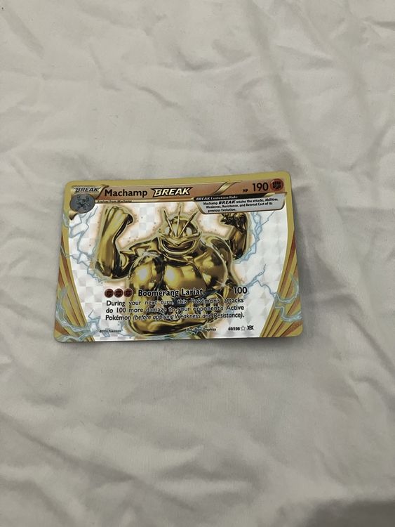 Pokémon Karte Machamp Break | Kaufen auf Ricardo