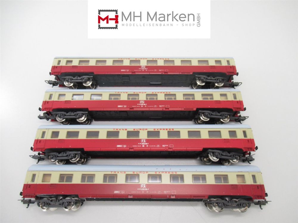 Lima 4 x FS Trans Europ Express Wagen DC | Kaufen auf Ricardo