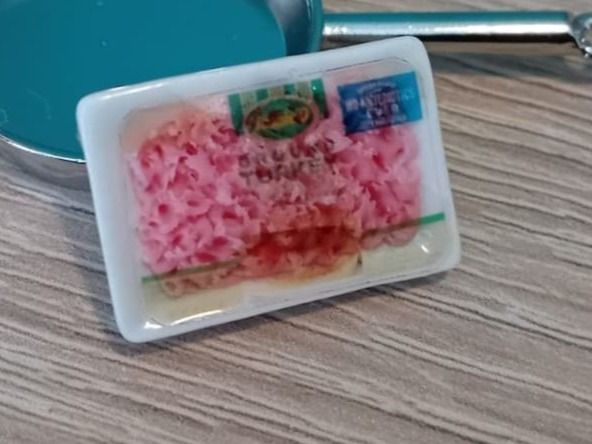 Truthan Hackfleisch abgepackt für Puppenhaus Küche (Neu (gemäss ...