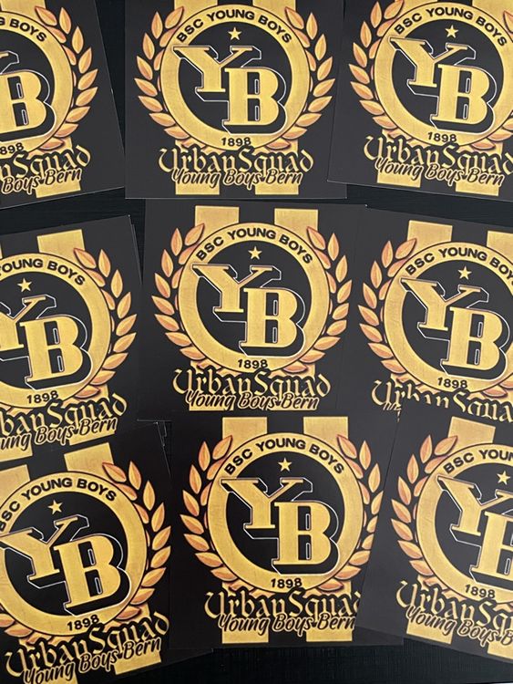 200 Stickers YB | Kaufen auf Ricardo
