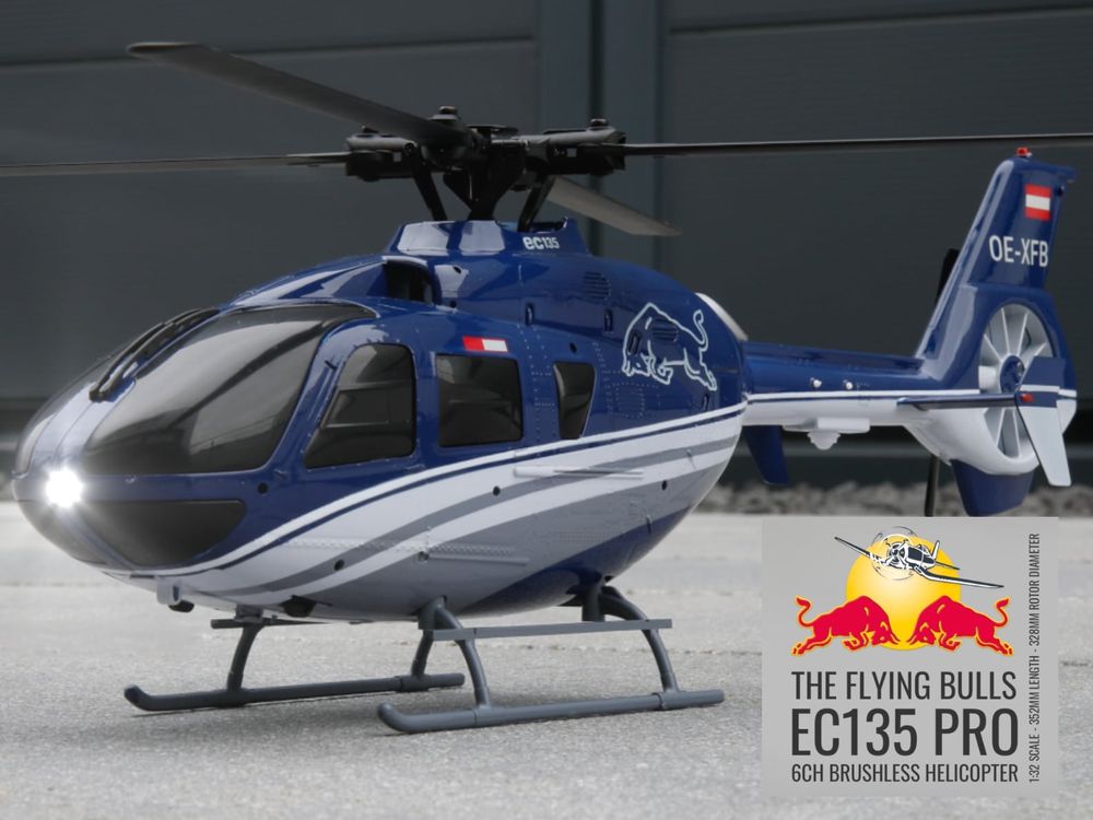 The Flying Bulls EC-135 PRO Brushless 6-KANAL Helikopter | Kaufen auf ...