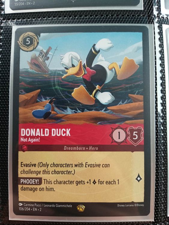 Donald Duck Legendary - Lorcana Floodborn ENGLISCH (Gebraucht) in ...