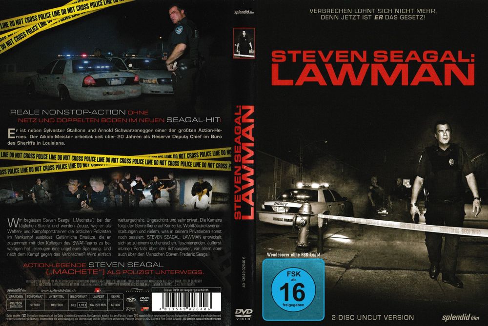 DVD - Steven Seagal: Lawman / 2-Disc Uncut Version (Gebraucht) in ...