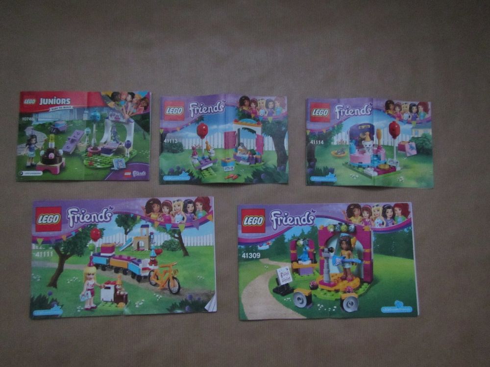 Lego, Friends, 5 Sets (10748, 41111, 41113, 41114, 41309) (Gebraucht ...