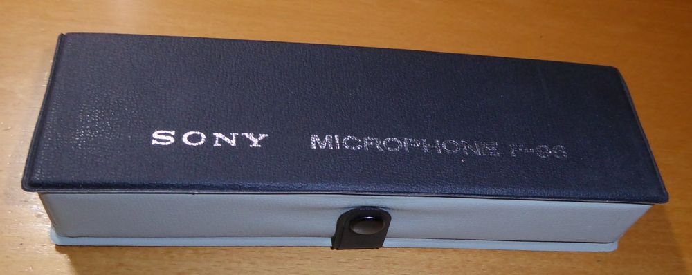 Sony Dynamic Mikrofon F-96, neu mit Klinkenstecker (Neu (gemäss ...
