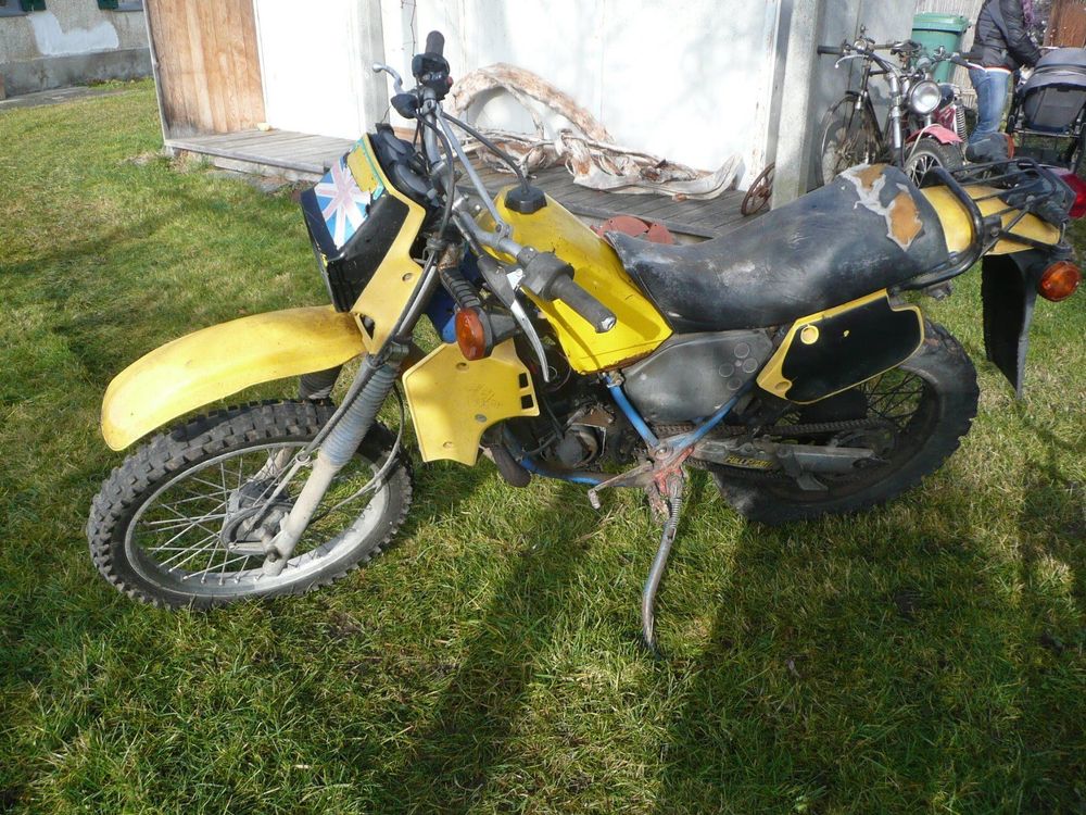 OLDTIMER SUZUKI TS125X TEILETRÄGER 1984 | Acheter sur Ricardo