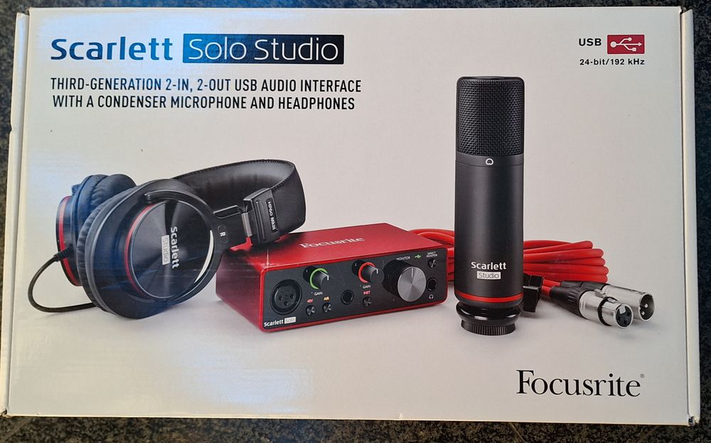 Focusrite Scarlett Solo Studio Pack / Speedlin Mic Ständer | Kaufen auf ...