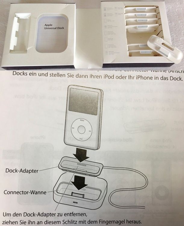 Apple 602-6680-A Universal Dock-Adapter 7Stk. weiss (Gebraucht) in ...