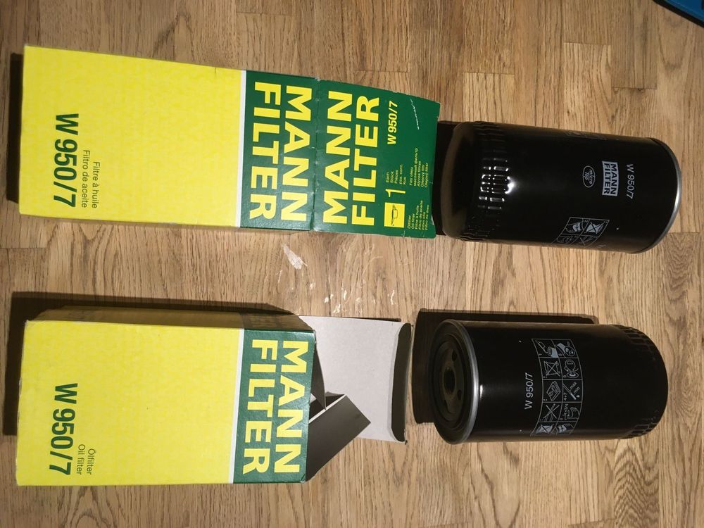 2 Ölfilter ab 1.- MANN FILTER W950/7 | Kaufen auf Ricardo