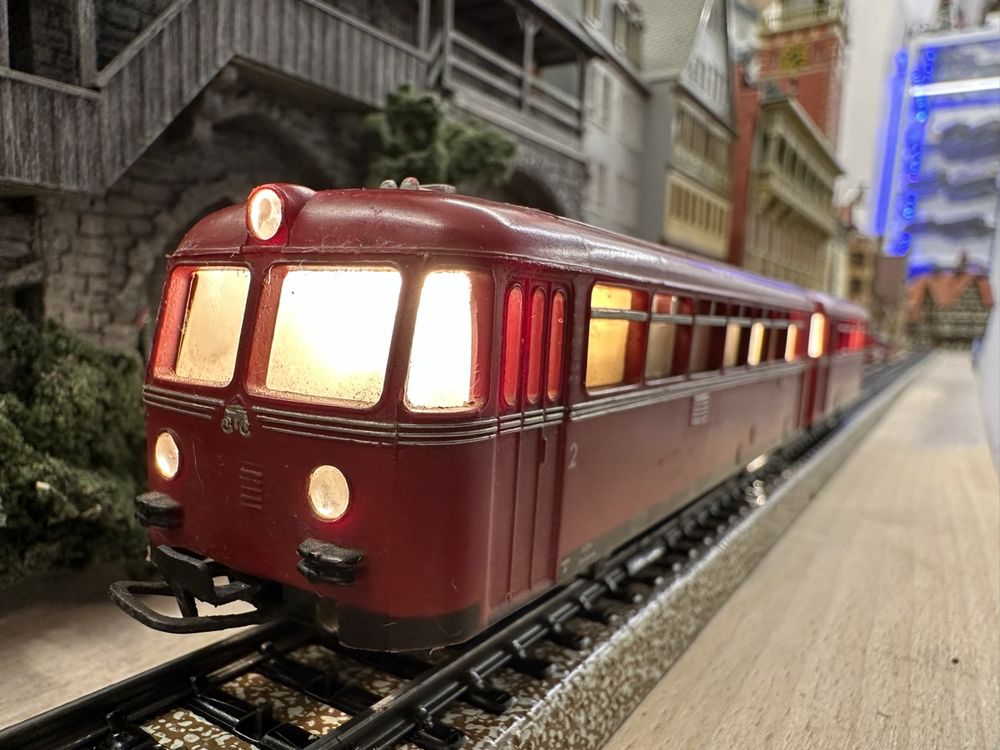 Märklin 3016 4018 DB BR 795 und 995 Schienenbus (Gebraucht) in ...
