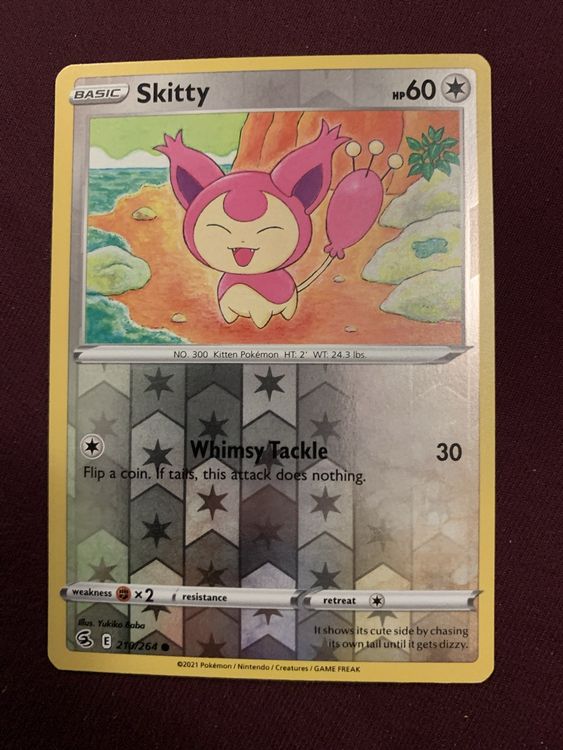 Eneco/Skitty Pokémon Karte english (Gebraucht) in Endingen für CHF 1 ...