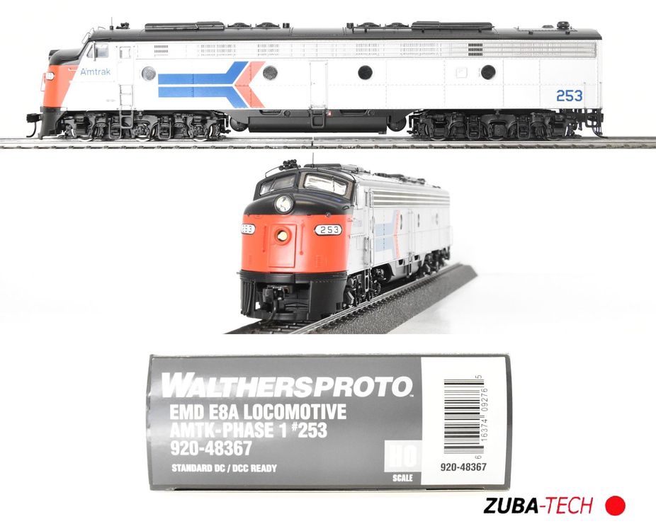 Walthers 920-48367 Diesellok EMD E8A Amtrak H0 GS OVP (Gebraucht) in St ...