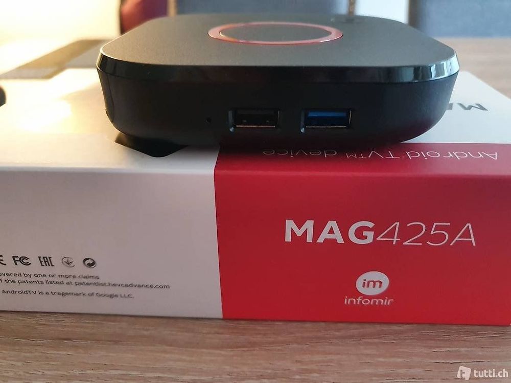Infomir MAG 425A Android TV Device / Set-Top-Box (IP-TV) | Kaufen auf ...