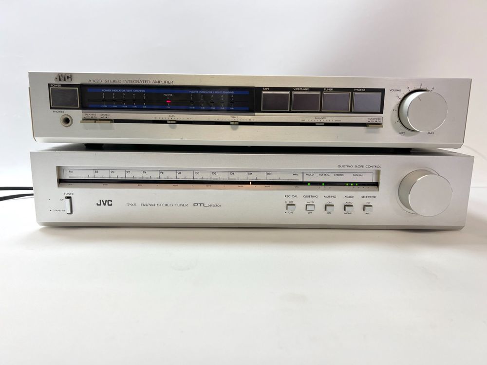 Verstärker JVC A-K20 (1982-83) mit JVC Tuner T-X5 (1980-82) | Kaufen ...