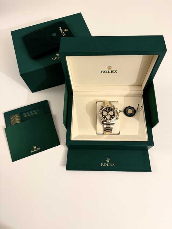 Rolex Daytona Stahl/Gelbgold, neu ungetragen 2025 Kompletset (Neu und ...