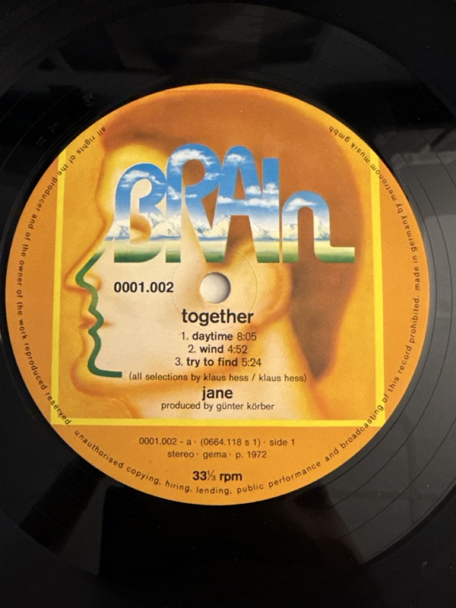 Jane - Together / DE Brain 1972 (Gebraucht) in Delémont für CHF 16 ...