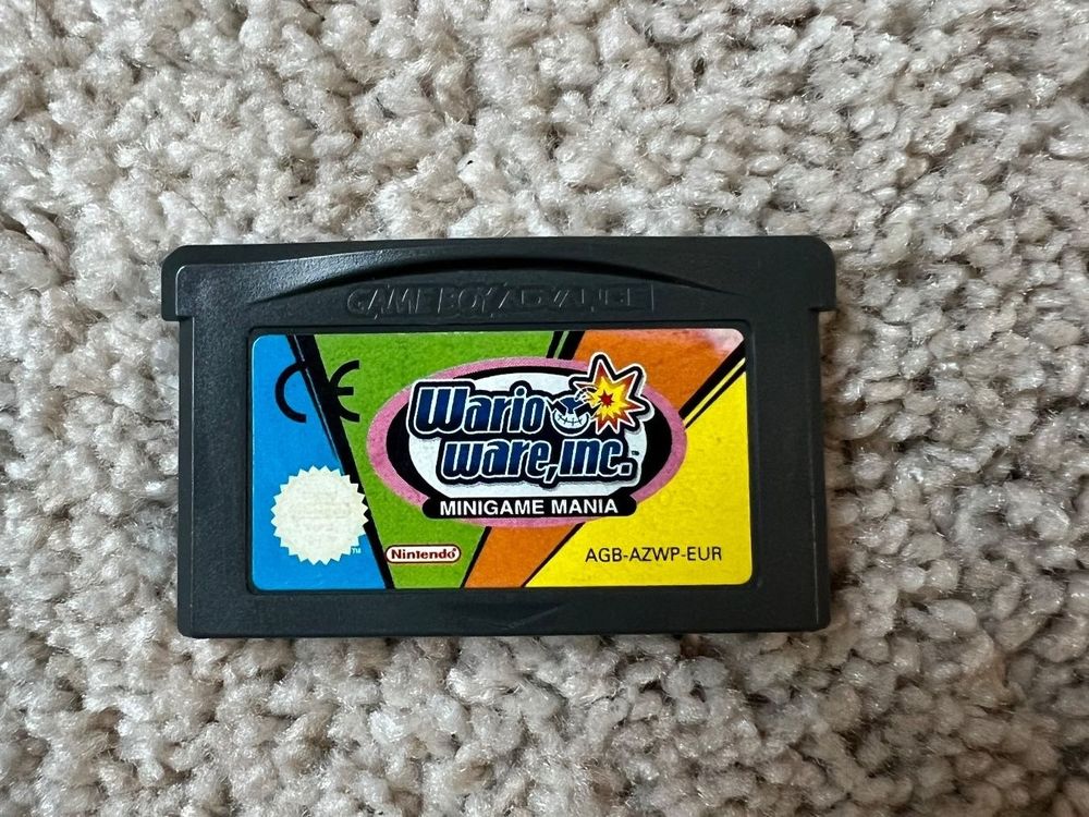 Wario Ware minigame mania für Game Boy Advance (Gebraucht) in Winkel ...