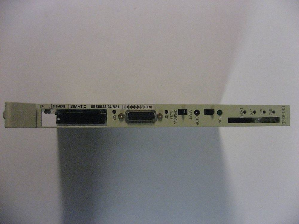 SIEMENS Central unit CPU 928B 6ES5 928-3UB21 (Gebraucht) in Fiez für ...