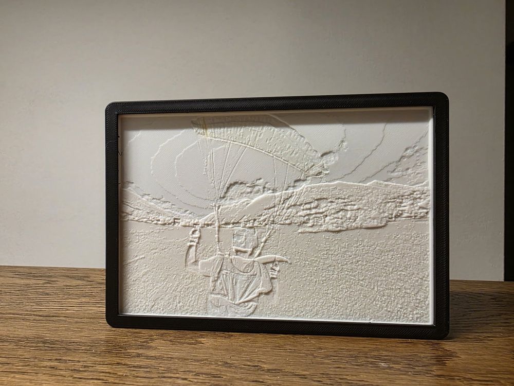 Custom 3D-Printed Lithophane Lamp – Personalized Photo (Neu und ...