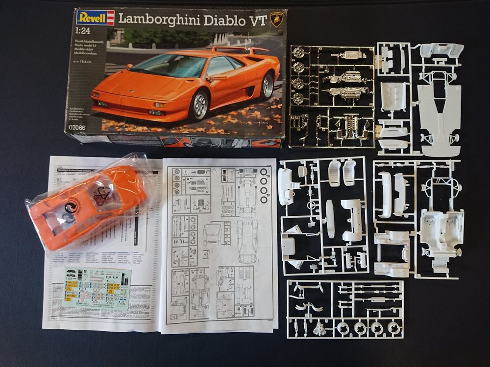 Lamborghini Diablo VT 1:24 REVELL 07066 (Neu (gemäss Beschreibung)) in ...