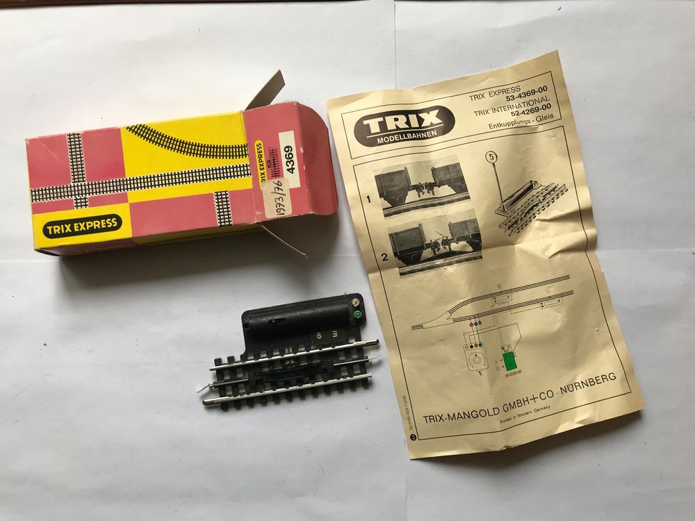 trix express 4369, entkuppler (Gebraucht) in liestal für CHF 4.9 – mit ...