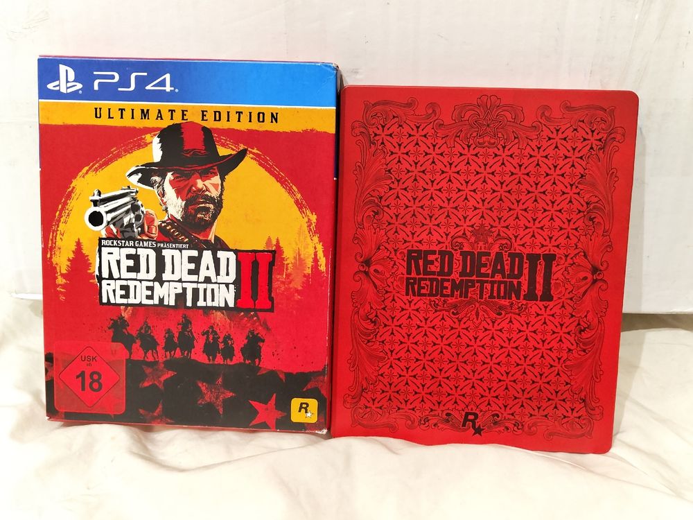 Red Dead Redemption 2 Steelbook Edition PS4 Game (Gebraucht) in ...