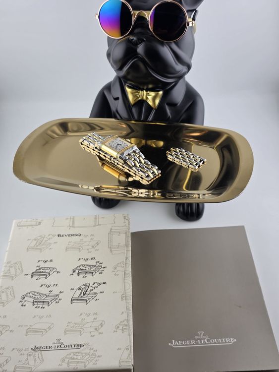 Jaeger-LeCoultre Reverso Damenuhr, Stahl/Gold, Top! (Gebraucht) in ...
